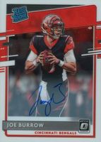 Joe Burrow 2020 Optic #151 Rated Rookie Autographs /150 BGS 9.5 Price ...