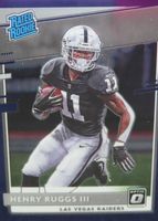 Henry Ruggs III 2020 Optic #158 FOTL Purple Stars /25 Price Guide ...