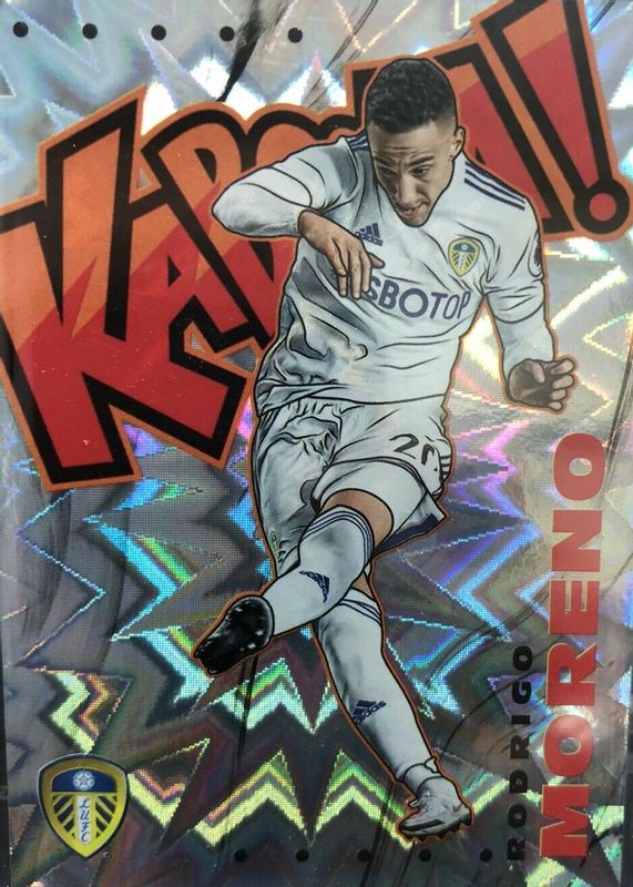 Rodrigo Moreno 2020 Prizm Premier League #18 Kaboom! Price Guide ...