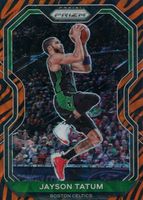 Jayson Tatum 2020 Prizm #119 Choice Tiger Stripe /(SSP) Price Guide ...