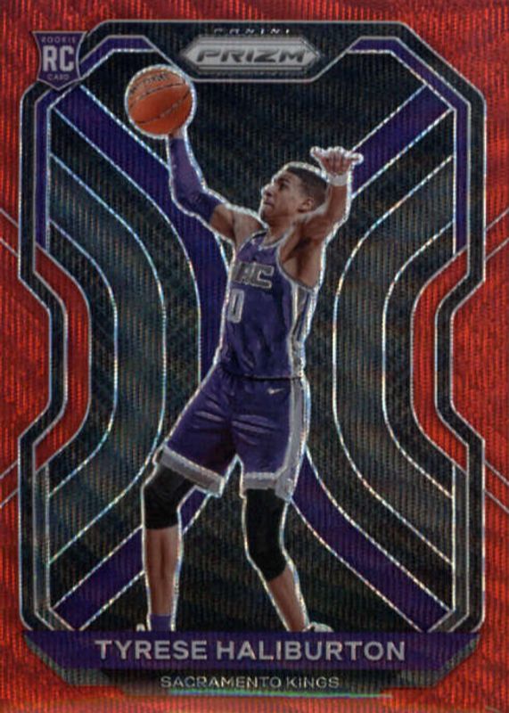 Tyrese Haliburton 2020 Prizm #262 Ruby Wave Price Guide - Sports Card ...