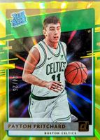 Payton Pritchard 2020 Donruss #238 Yellow Laser /25 Price Guide ...