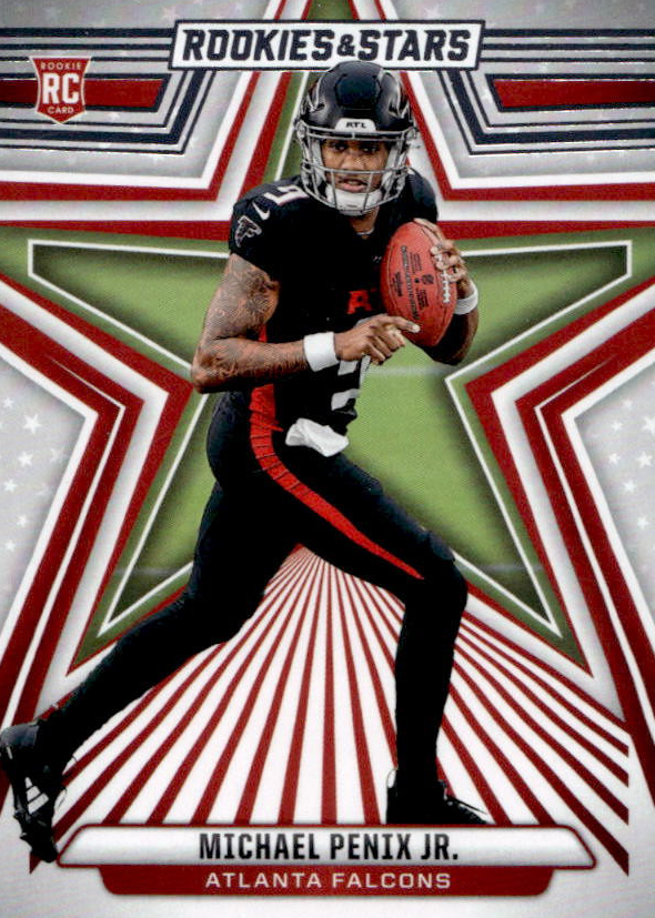 Michael Penix Jr. 2024 Rookies & Stars #179 Base Price Guide - Sports ...