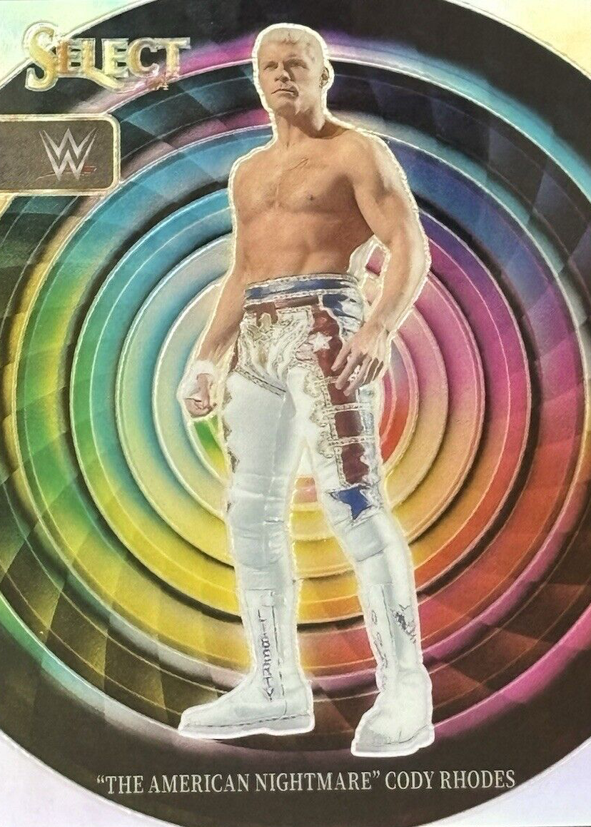 Cody Rhodes 2024 Select WWE #2 Color Wheel /(SSP) Price Guide - Sports ...