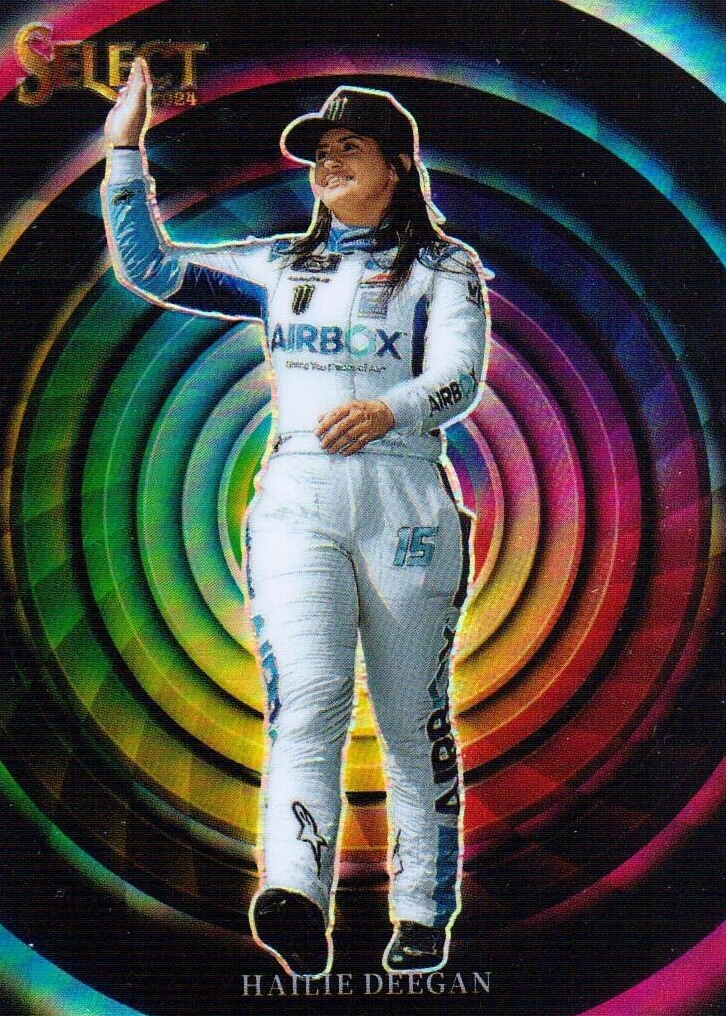Hailie Deegan 2024 Select NASCAR #12 Color Wheel /(SSP) Price Guide ...