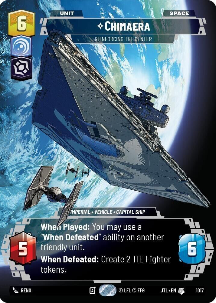 Chimaera - Reinforcing the Center 2025 Jump to Lightspeed #1017 ...