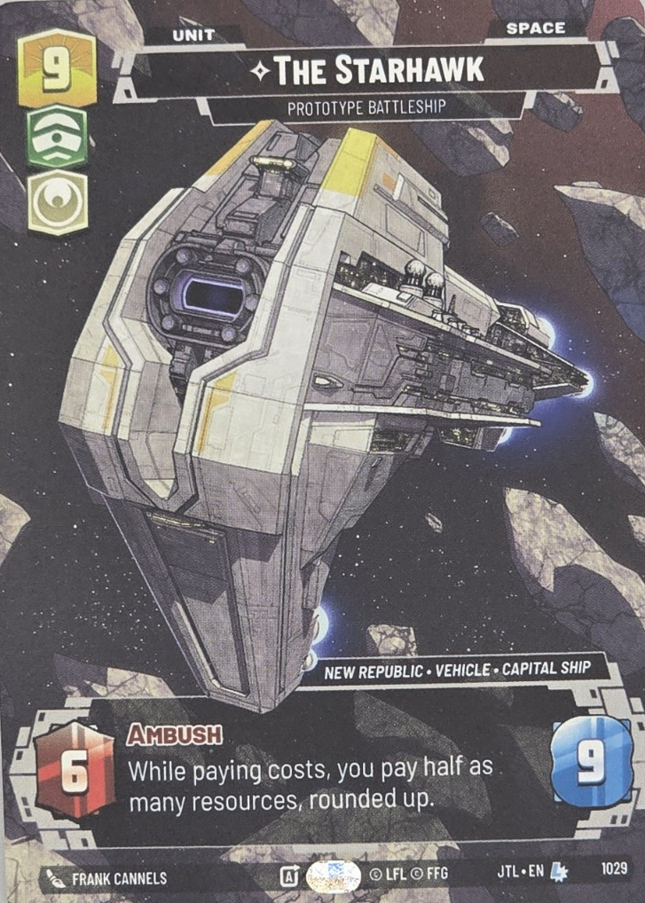 The Starhawk - Prototype Battleship 2025 Jump to Lightspeed #1029 ...