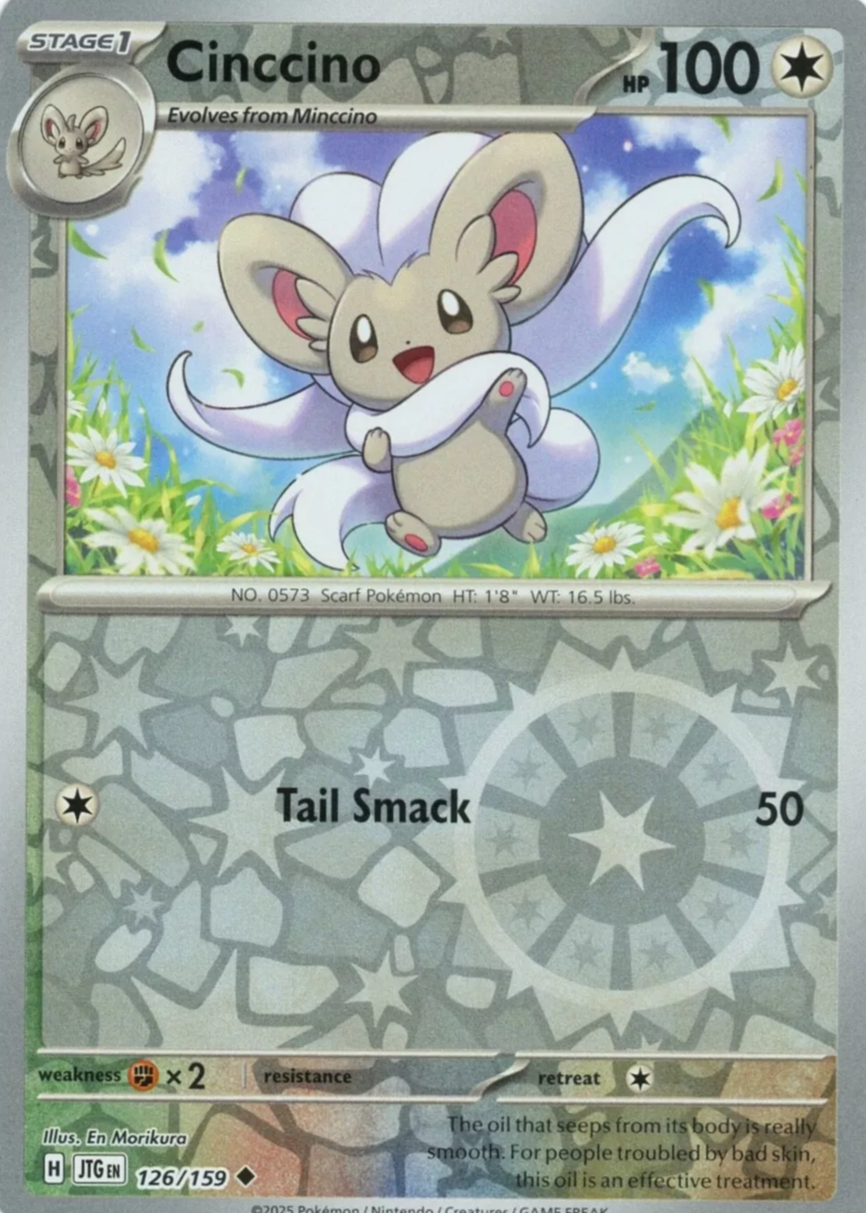 Cinccino 2025 Scarlet & Violet: Journey Together #126/159 Reverse Holo Price Guide - Sports Card ...