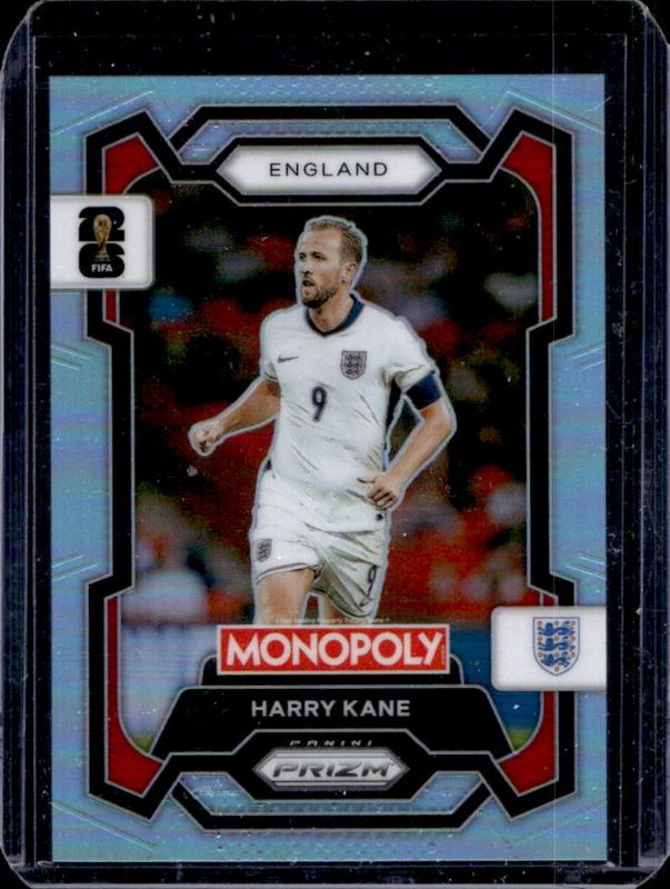 Harry Kane 2026 Prizm Monopoly World Cup #22 Light Blue /249 Price ...