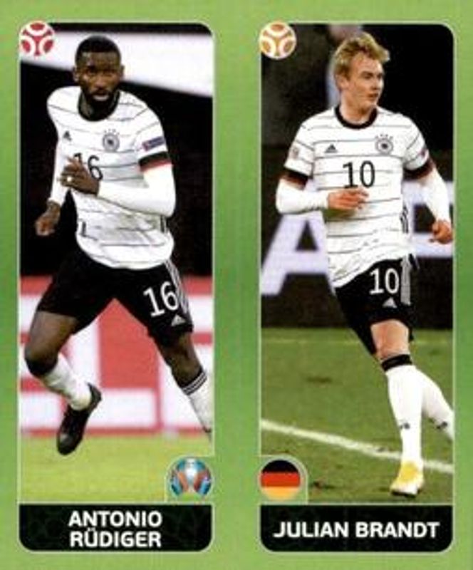 Antonio Rudiger / Julian Brandt Soccer Cards Price Guide - Sports Card ...
