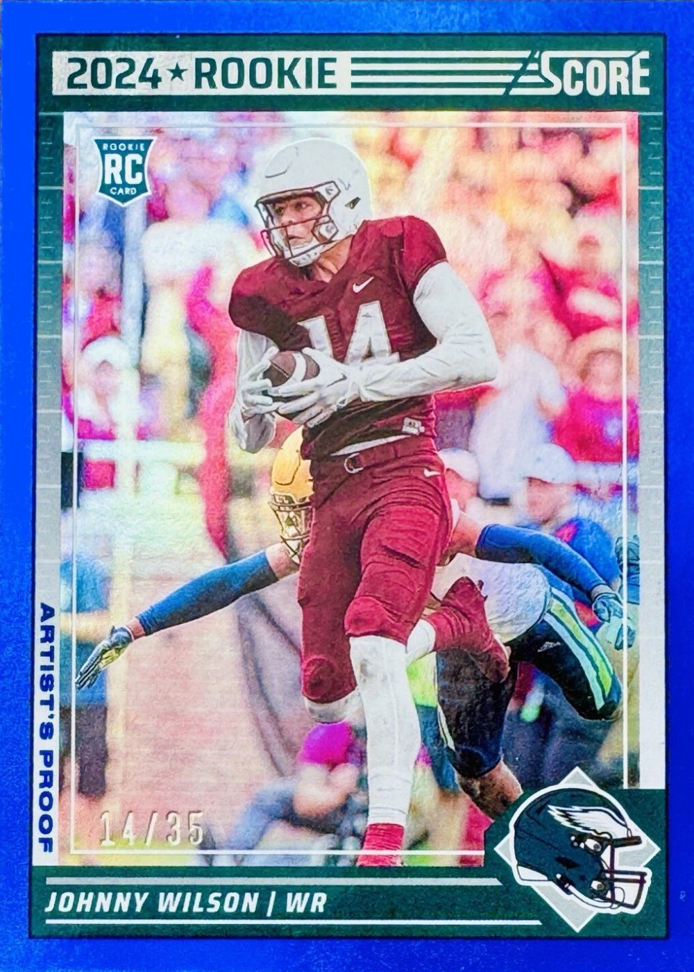 Johnny Wilson 2024 Score #369 Artist's Proof /35 Price Guide - Sports ...