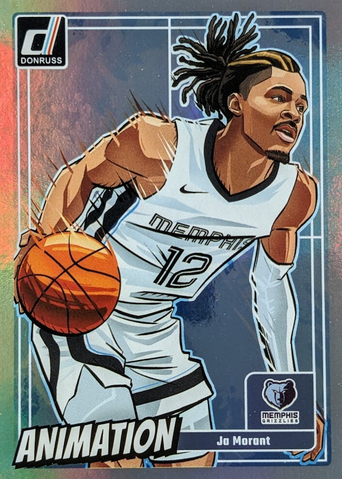 Ja Morant 2024 Donruss #2 Animation /(SSP) Price Guide - Sports Card ...