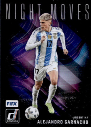 Alejandro Garnacho 2024 Donruss #15 Night Moves /(SSP) Price Guide ...