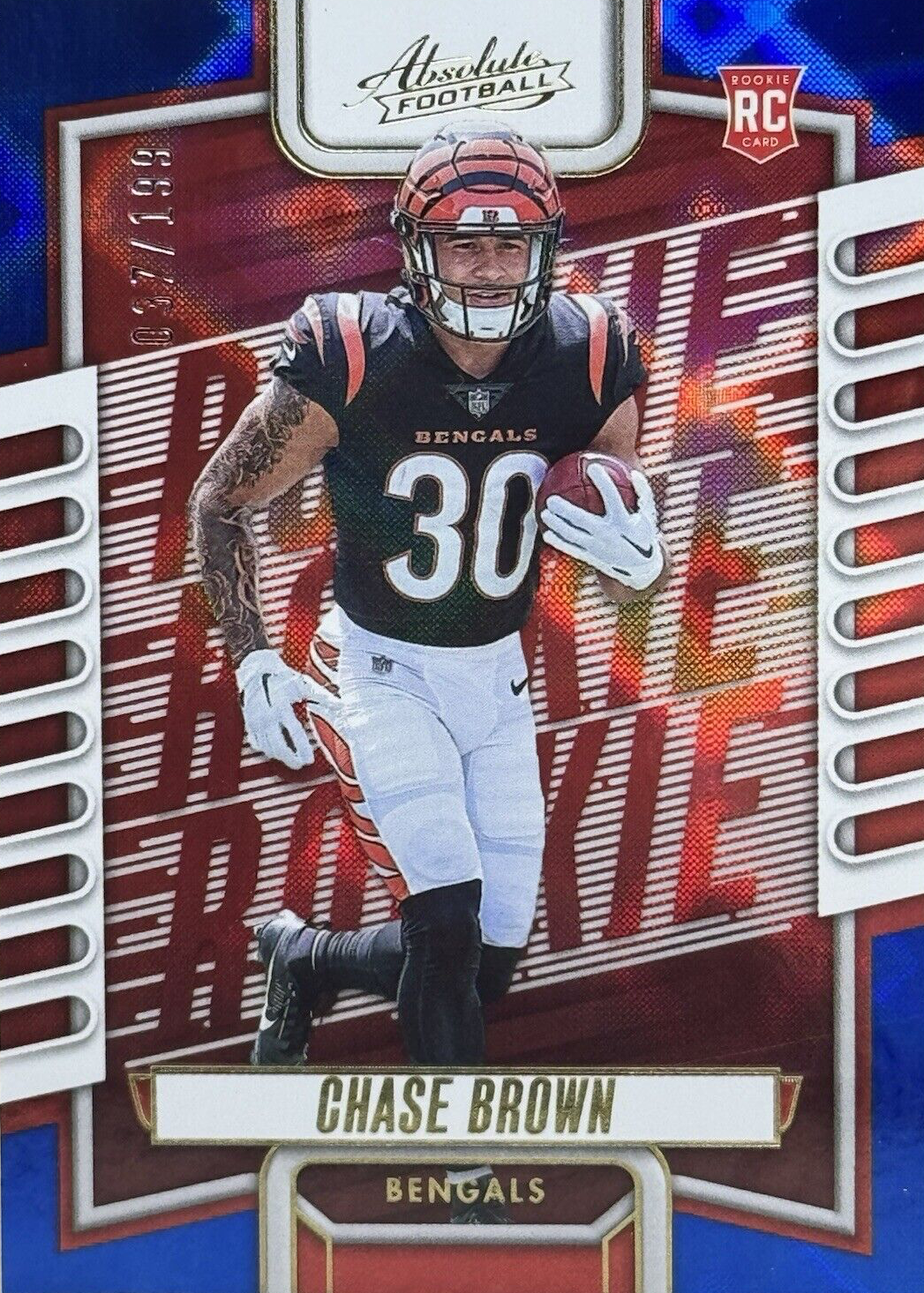 Chase Brown 2023 Absolute #142 Blue Diamonds /199 Price Guide - Sports ...