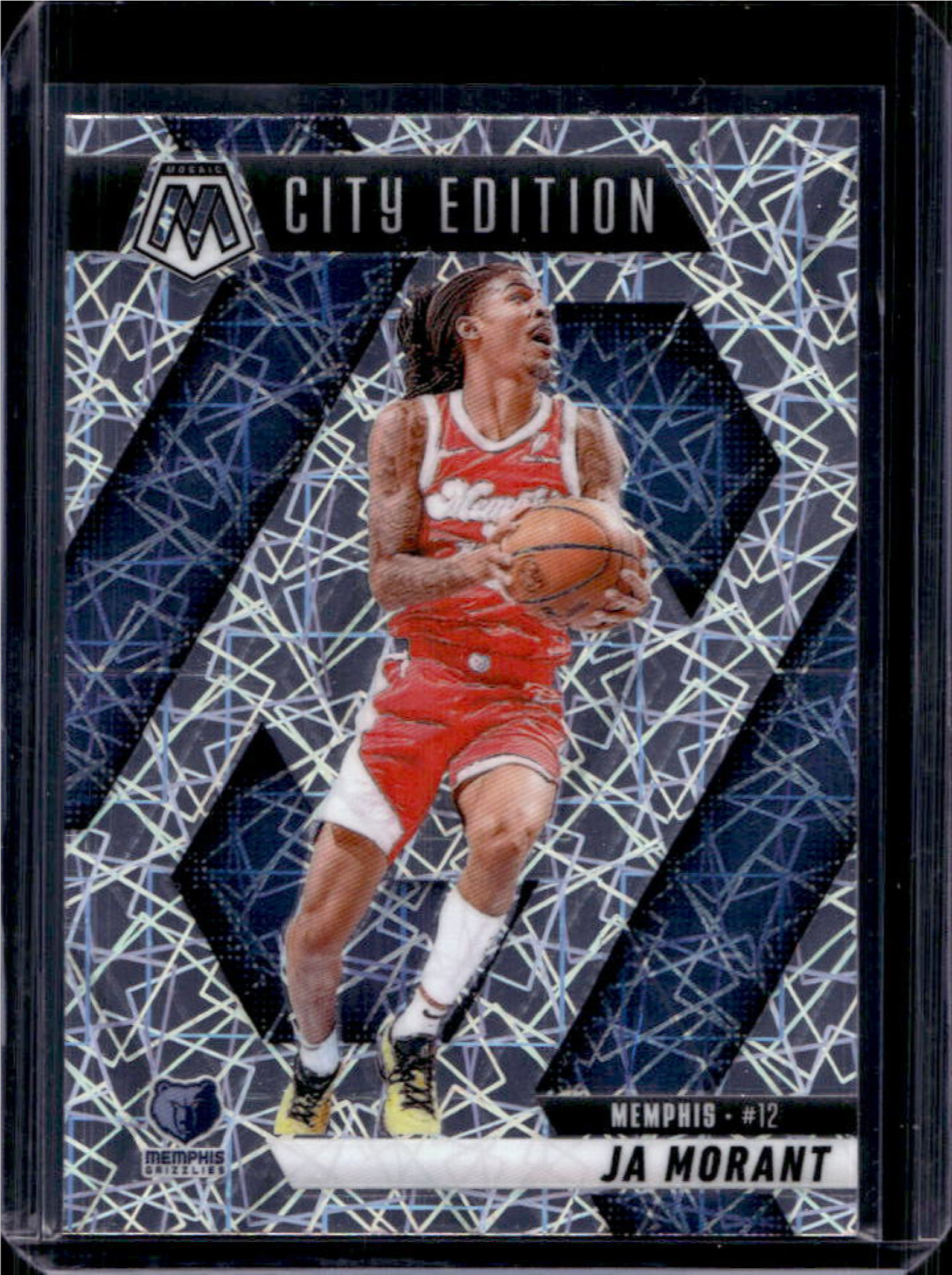 Ja Morant 2024 Mosaic #281 City Edition - Premium Price Guide - Sports ...