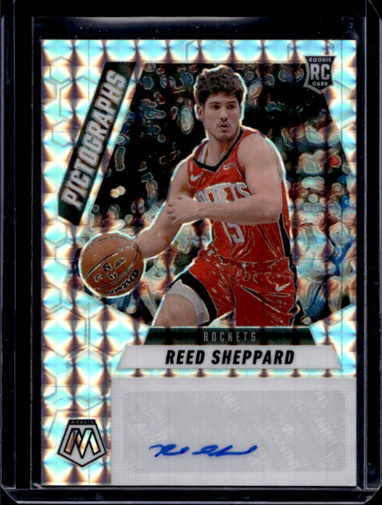 Reed Sheppard 2024 Mosaic #PM-SHP Pictographs - Choice Price Guide ...