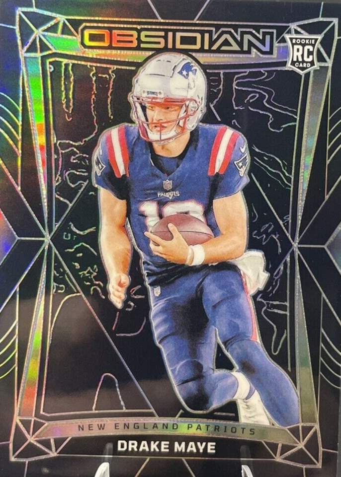 Drake Maye 2024 Obsidian #132 Base Price Guide - Sports Card Investor