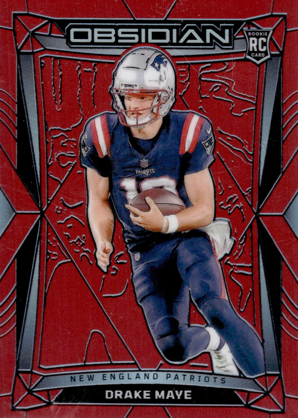 Drake Maye 2024 Obsidian #132 Red /49 Price Guide - Sports Card Investor