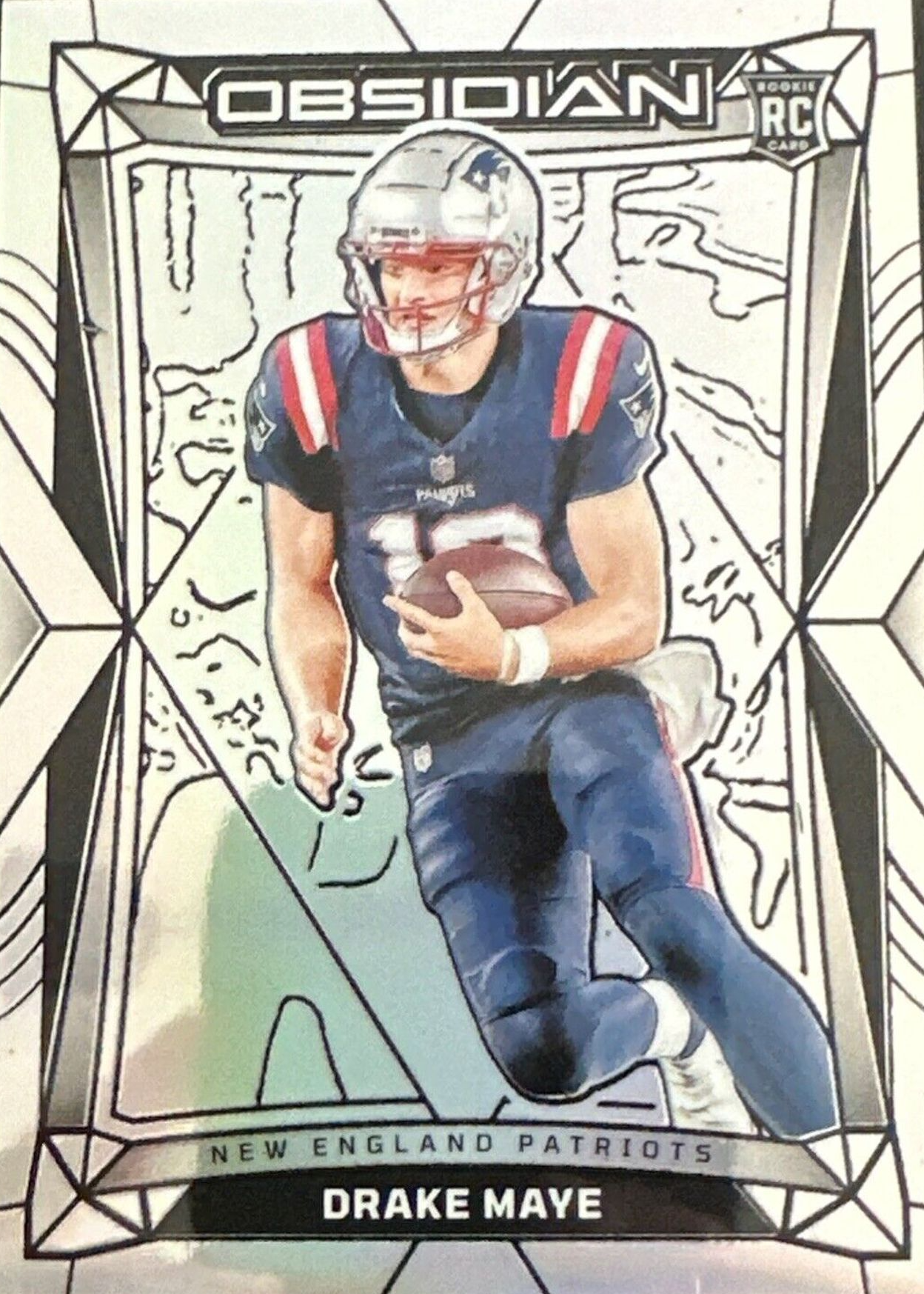 Drake Maye 2024 Obsidian #132 Silver /75 Price Guide - Sports Card Investor