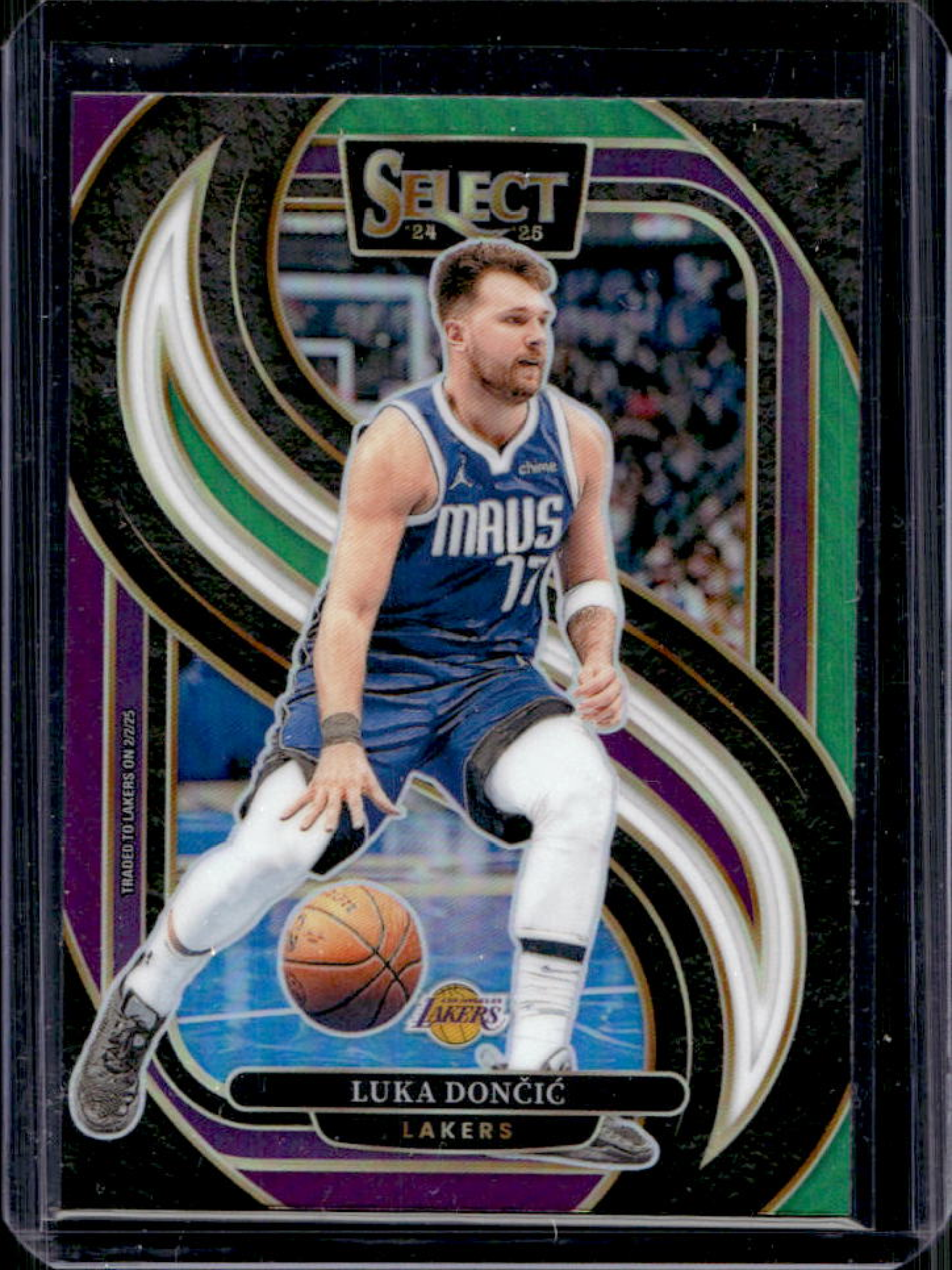 Luka Doncic 2024 Select #141 Premier Level Green White Purple Price ...