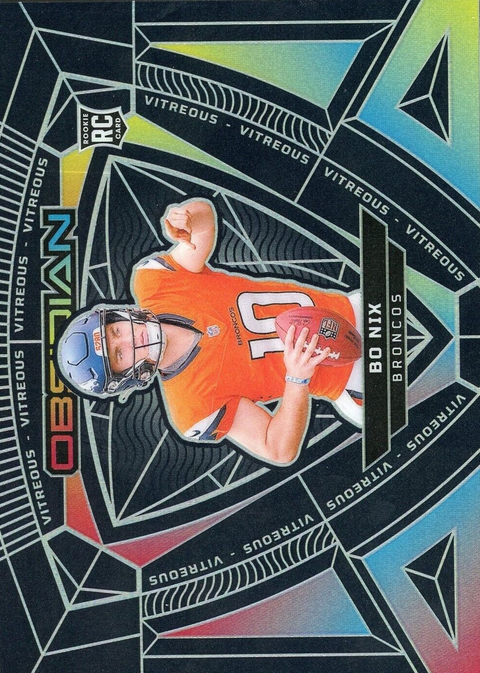 Bo Nix 2024 Obsidian #4 Vitreous /(SSP) Price Guide - Sports Card Investor