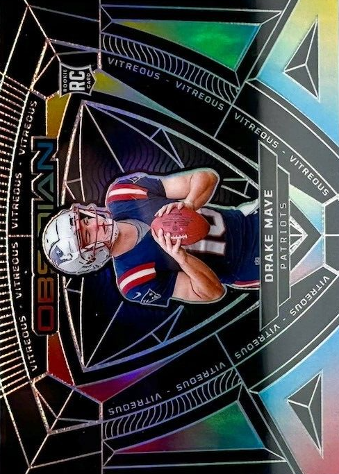 Drake Maye 2024 Obsidian #3 Vitreous /(SSP) Price Guide - Sports Card ...