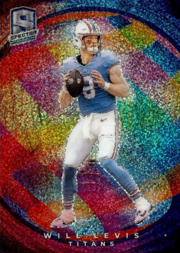 Will Levis 2024 Spectra #CS-WLS Color Sphere /(SSP) Price Guide ...