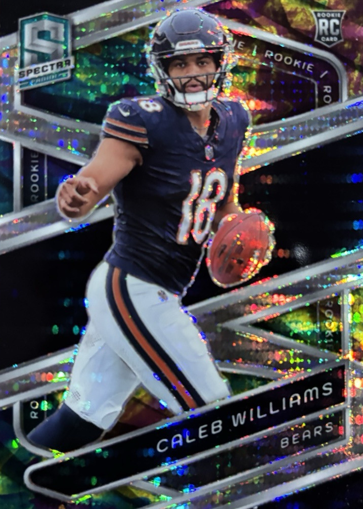 Caleb Williams 2024 Spectra #111 Celestial /99 Price Guide - Sports ...