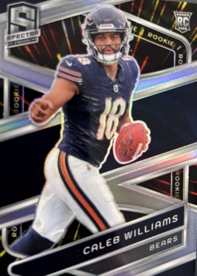 Caleb Williams 2024 Spectra #111 Hyper /75 Price Guide - Sports Card ...