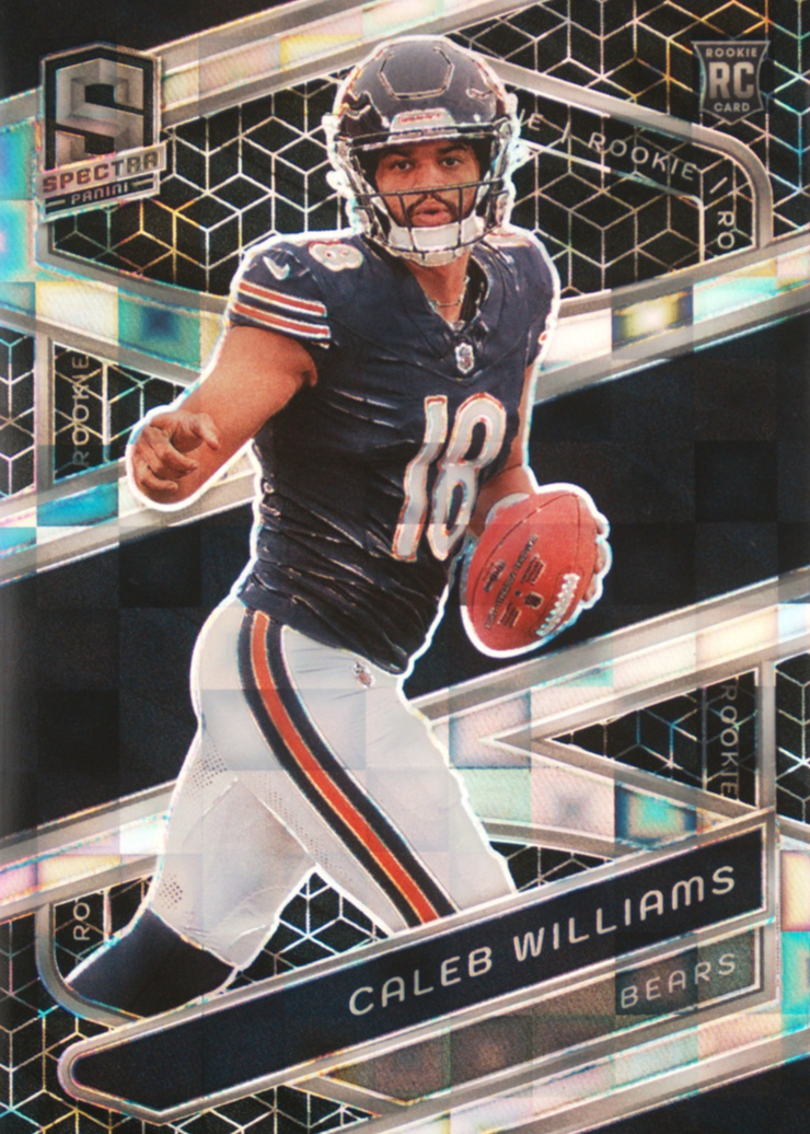 Caleb Williams 2024 Spectra #111 Spectris /30 Price Guide - Sports Card ...
