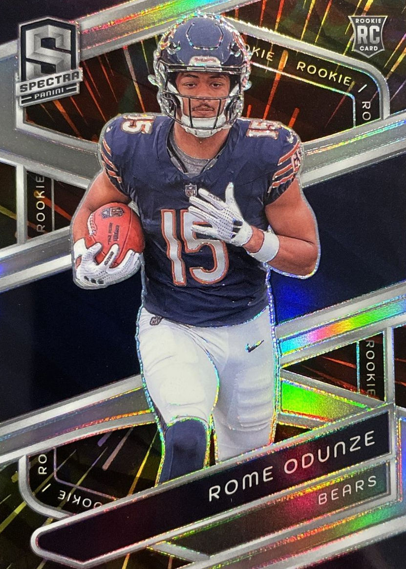 Rome Odunze 2024 Spectra #120 Hyper /75 Price Guide - Sports Card Investor