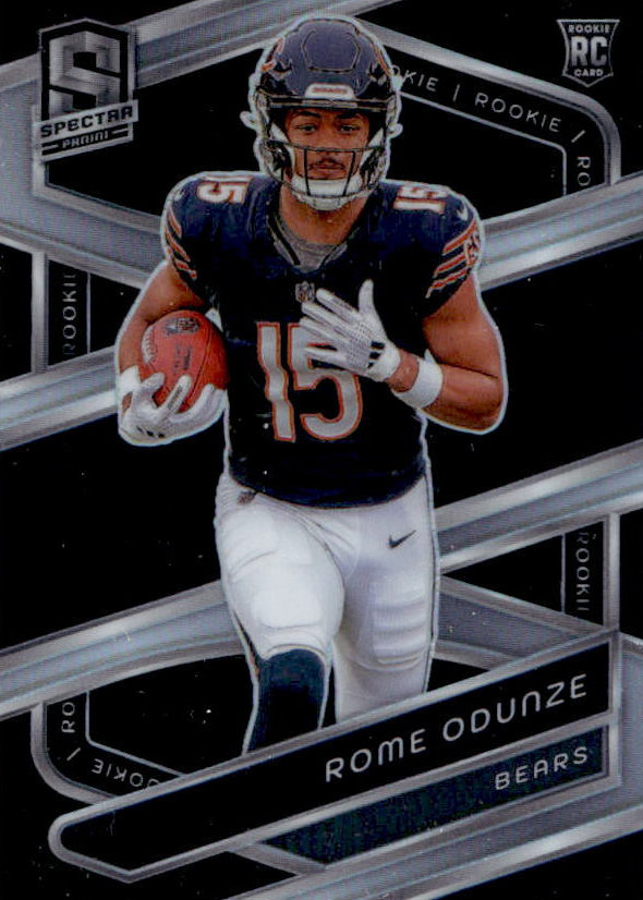 Rome Odunze 2024 Spectra #120 Silver Price Guide - Sports Card Investor