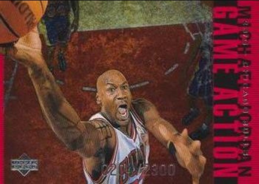 Michael Jordan 1998 Upper Deck Michael Jordan Living Legend #G12 Game ...