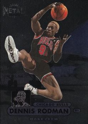 Dennis Rodman 1997 Metal Universe Championship #62 Base Price Guide ...