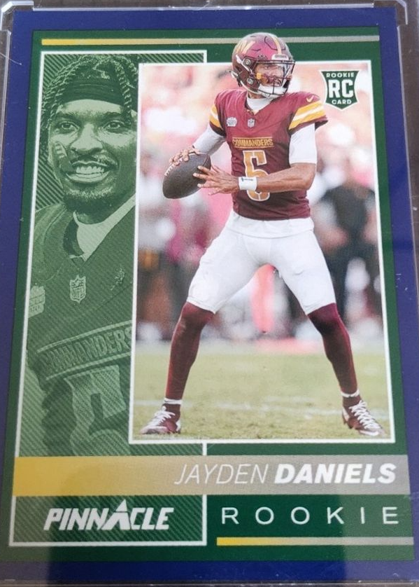 Jayden Daniels 2024 Encore #248 Blue /25 Price Guide - Sports Card Investor