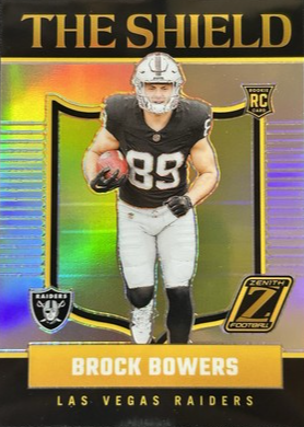 Brock Bowers 2024 Zenith #8 The Shield /(SSP) Price Guide - Sports Card ...
