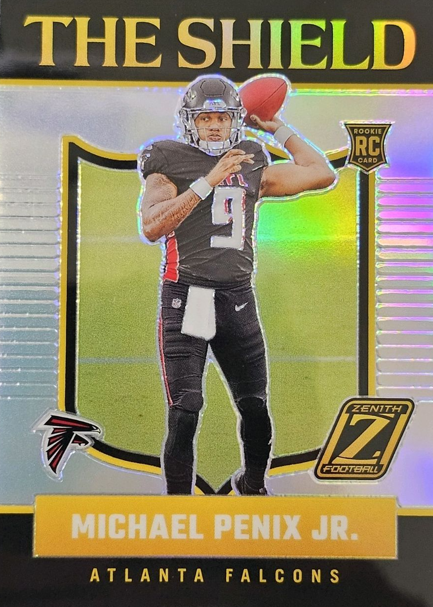 Michael Penix Jr. 2024 Zenith #9 The Shield /(SSP) Price Guide - Sports ...