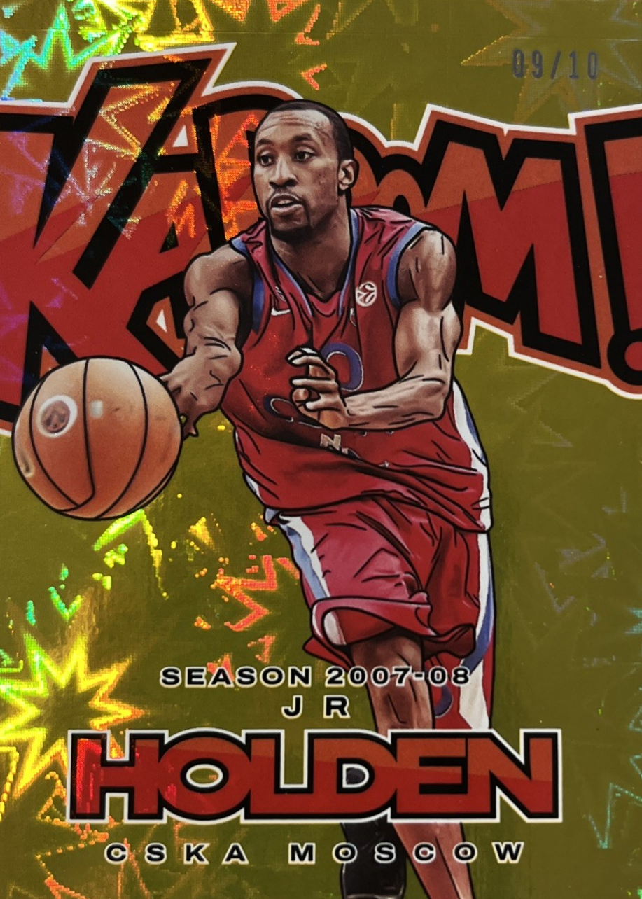 JR Holden 2023 Crown Royale EuroLeague #19 Kaboom! - Gold /10 Price ...