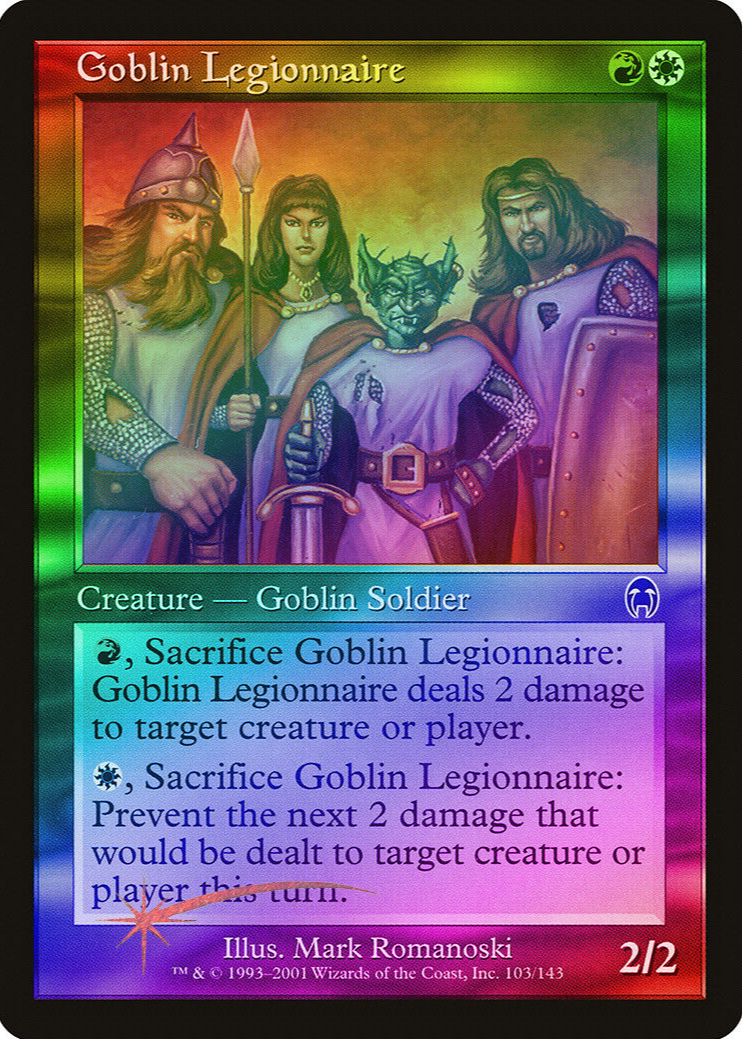 Goblin Legionnaire Magic: The Gathering Cards Price Guide - Sports Card ...
