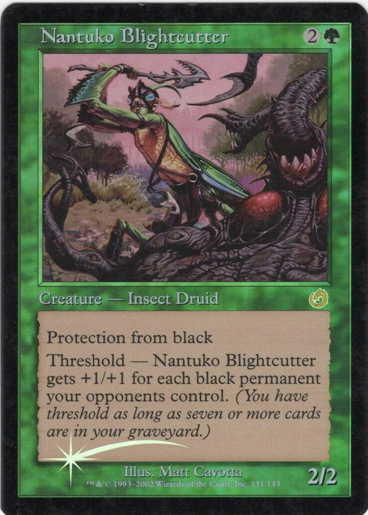 Nantuko Blightcutter Magic: The Gathering Cards Price Guide - Sports ...
