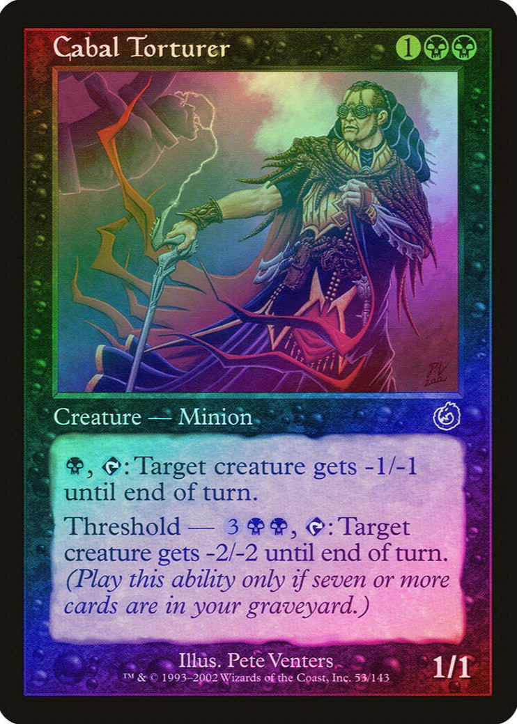 Cabal Torturer Magic: The Gathering Cards Price Guide - Sports Card ...