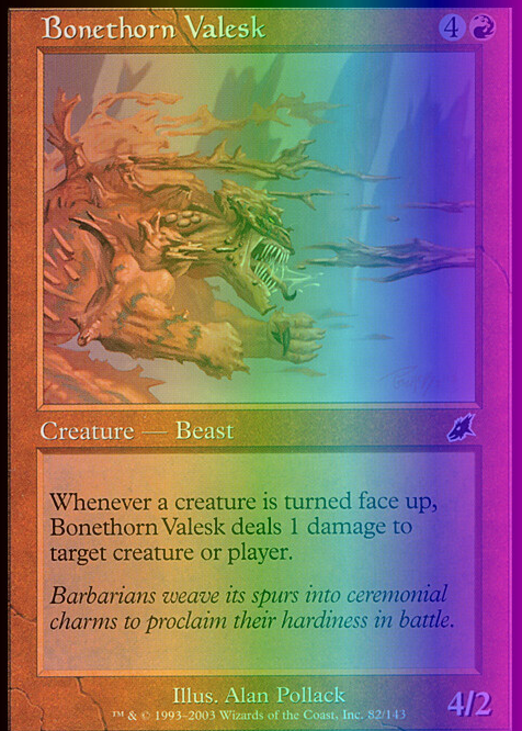 Bonethorn Valesk Magic: The Gathering Cards Price Guide - Sports Card ...