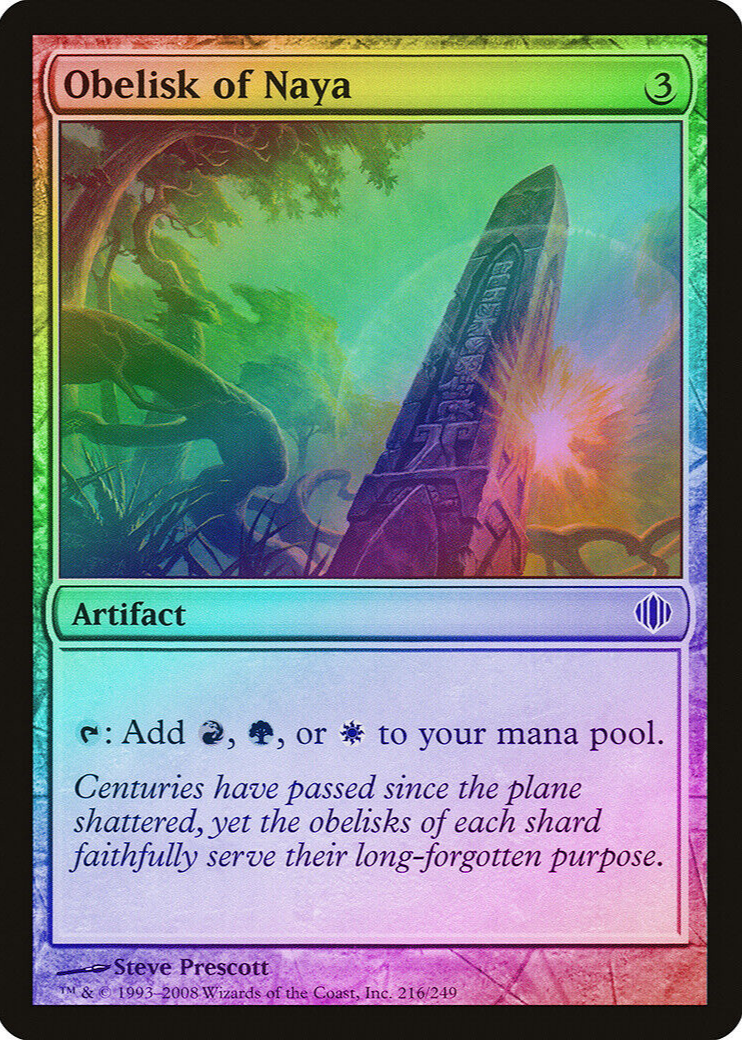 Obelisk of Naya Magic: The Gathering Cards Price Guide - Sports Card Investor