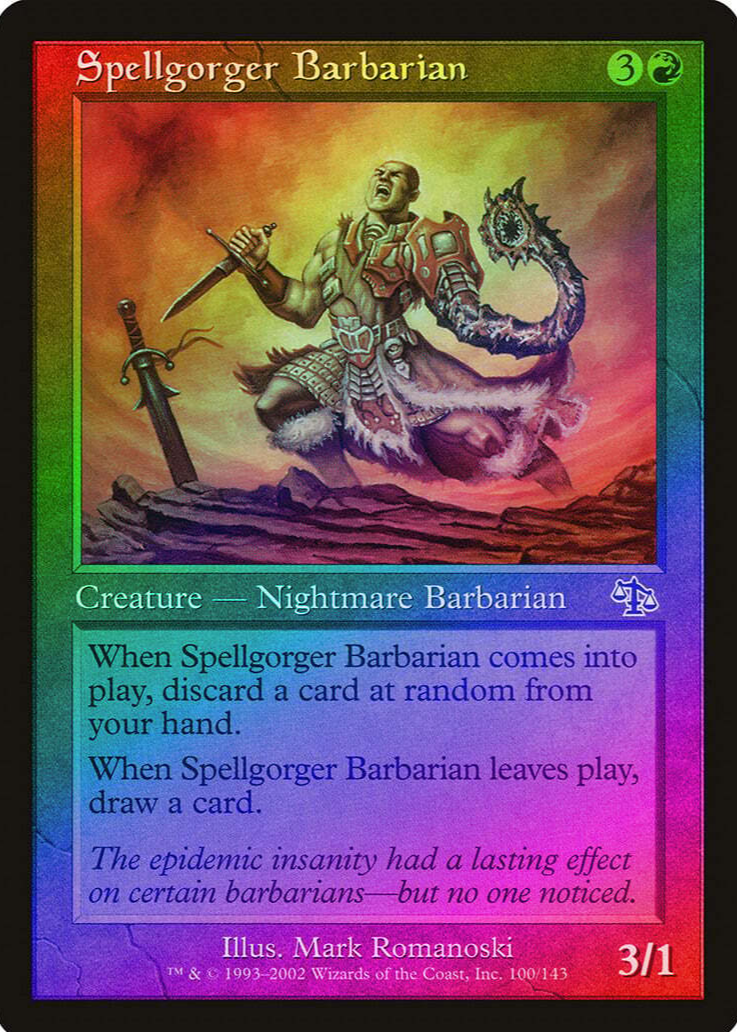Spellgorger Barbarian Magic: The Gathering Cards Price Guide - Sports ...