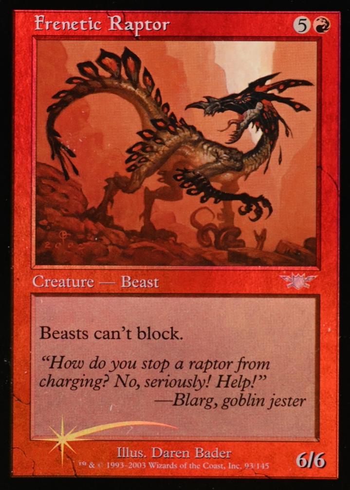 Frenetic Raptor Magic: The Gathering Cards Price Guide - Sports Card ...