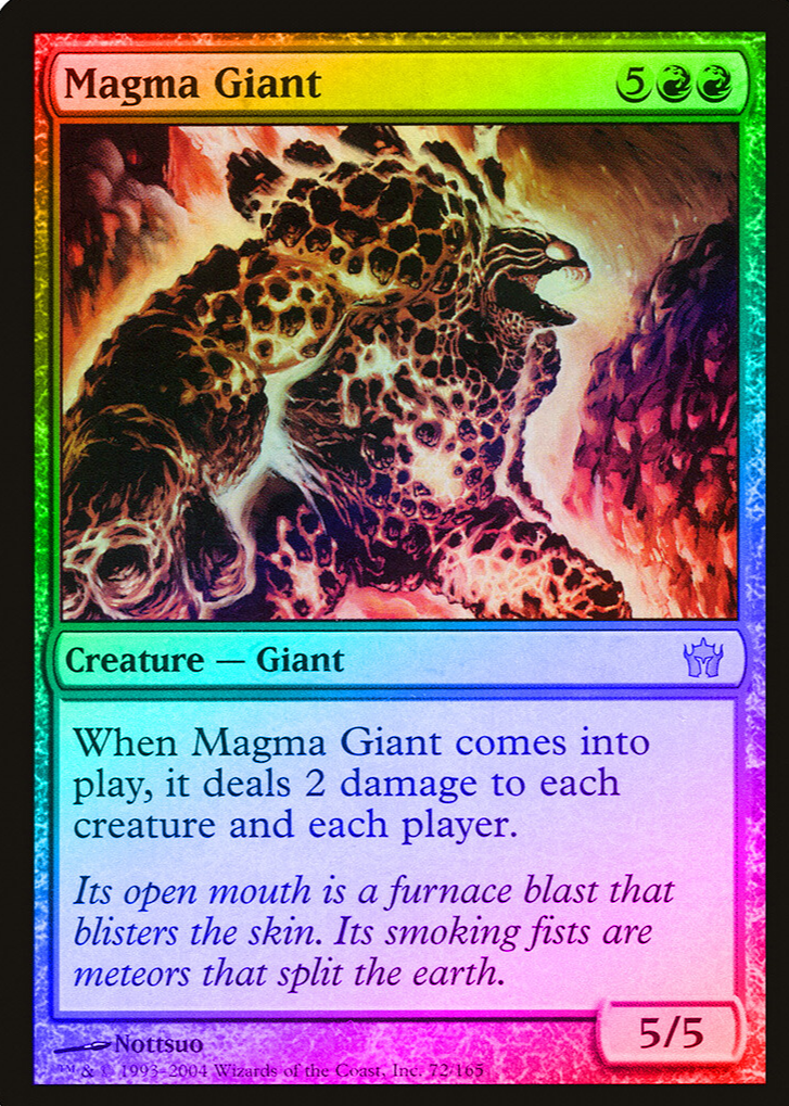 Magma Giant Magic: The Gathering Cards Price Guide - Sports Card Investor