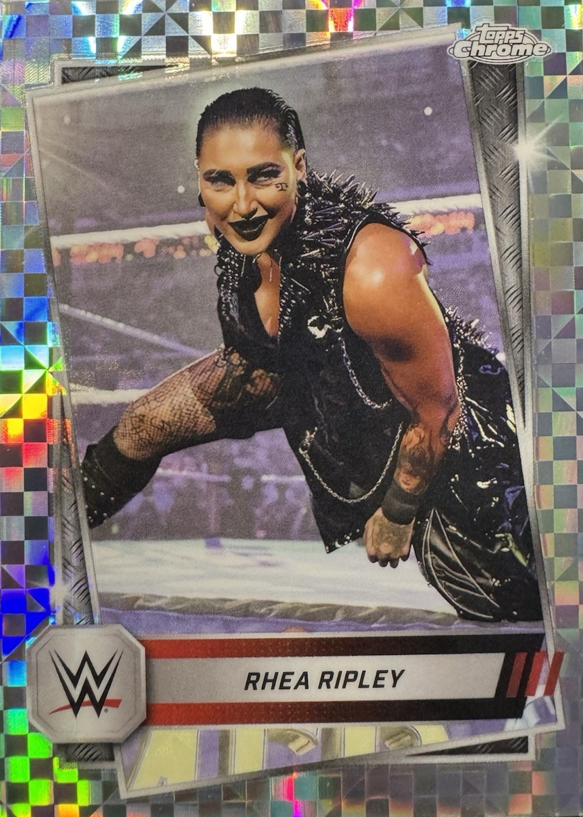 Rhea Ripley 2025 Topps Chrome WWE #80 X-Fractor Price Guide - Sports ...