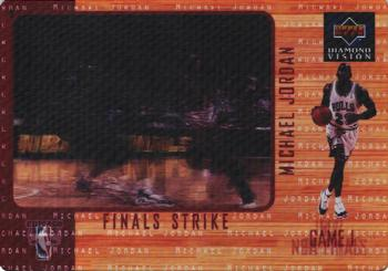 Michael Jordan 1997 UD Diamond Vision #3 Jordan Highlight Reel Price ...