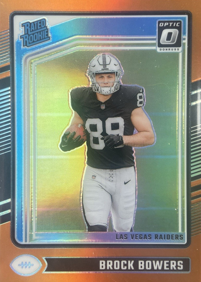 Brock Bowers 2024 Optic #215 Orange /249 Price Guide - Sports Card Investor