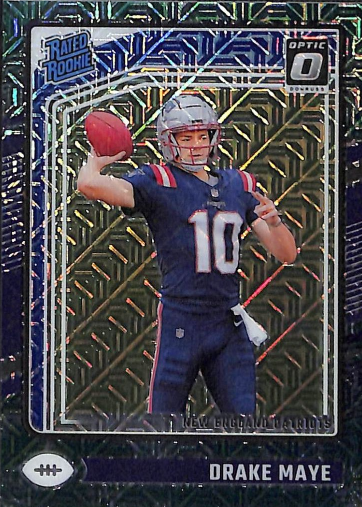 Drake Maye 2024 Optic #229 Dragon /24 Price Guide - Sports Card Investor